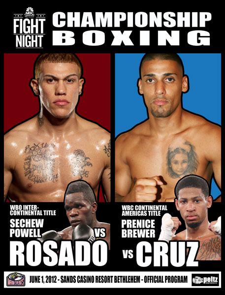 PHILLY BOXING HISTORY - May 31, 2012 - Rosado And Cruz Ready For Their ...