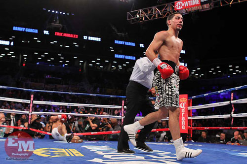 PHILLY BOXING HISTORY - October 20, 2012 - Garcia Sends Morales Out on ...