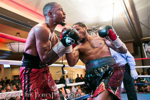 PHILLY BOXING HISTORY - March 21, 2014 - Eric Hunter Wins USBA Title