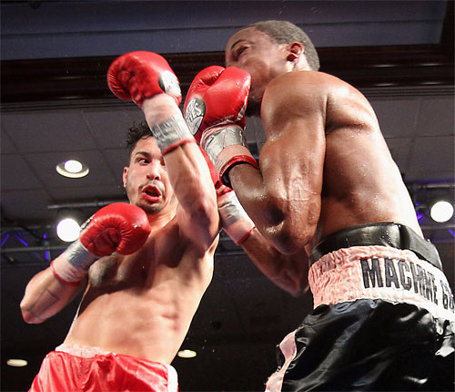 PHILLY BOXING HISTORY - August 23, 2014 - Herrera Batters Jones
