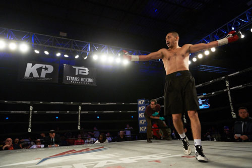 PHILLY BOXING HISTORY - June 22, 2019 - TUNUSOV STOPS LUNA IN A ROMP