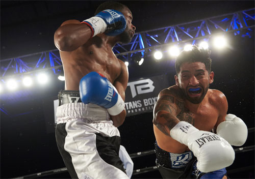 PHILLY BOXING HISTORY - June 22, 2019 - TUNUSOV STOPS LUNA IN A ROMP