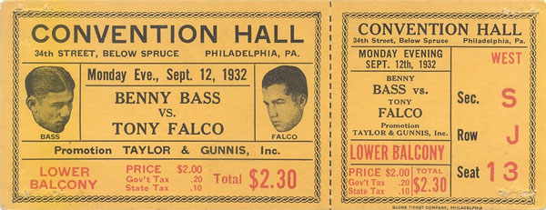 PHILLY BOXING HISTORY